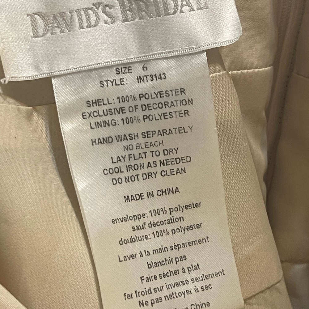 David Bridal Black Sheer With Beaded Lace Design Cove… - Gem